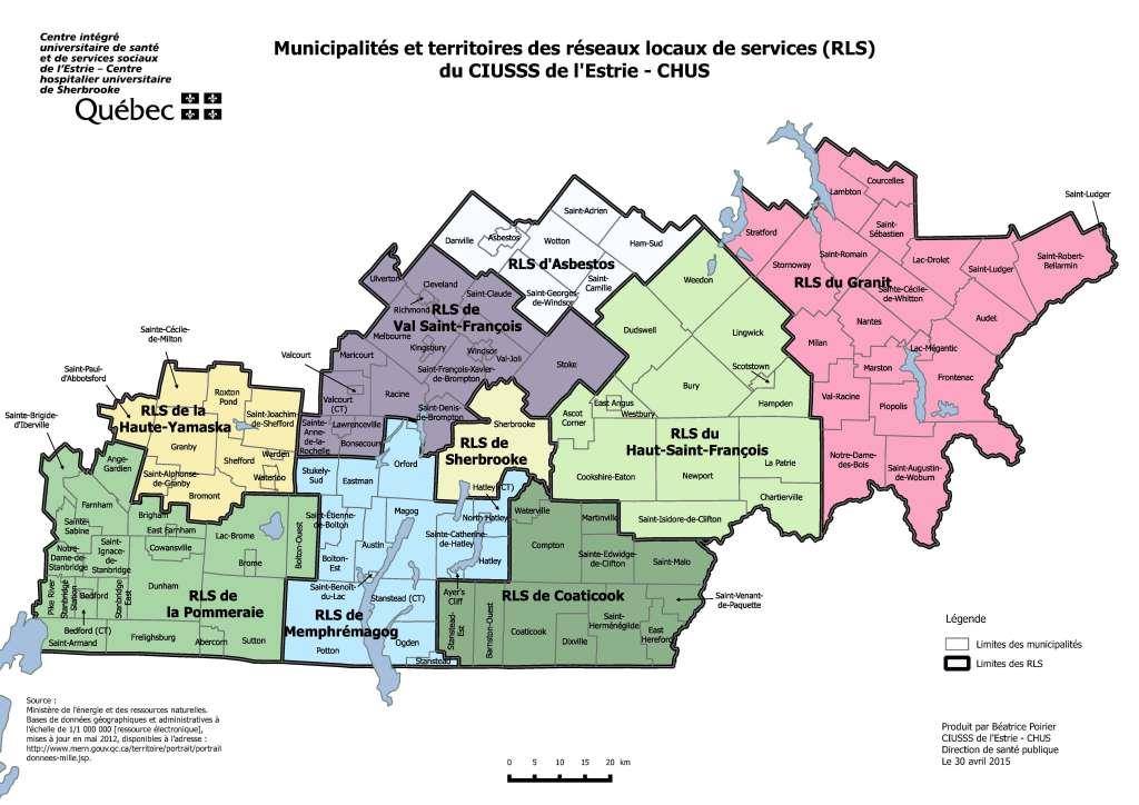COVID-19: les municipalités de la MRC de Brome-Missisquoi toujours en ...