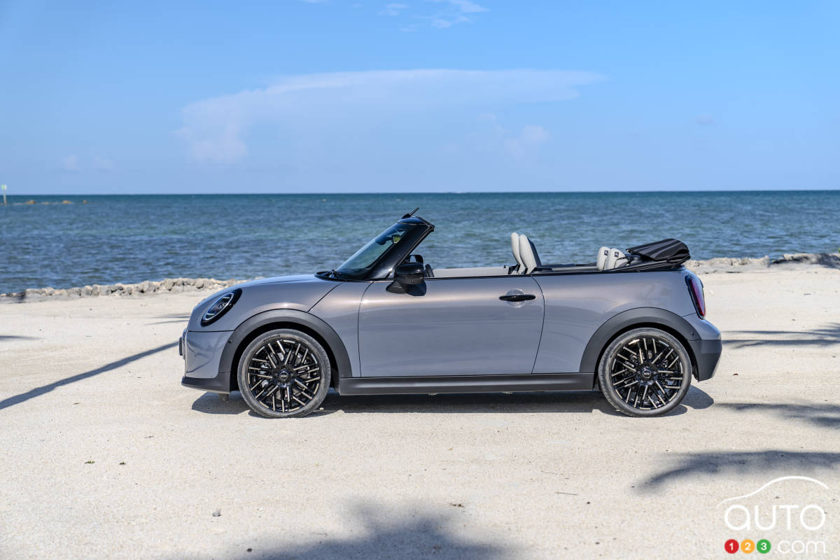 Mini dévoile sa Cooper 2025 décapotable - L’Avenir et des Rivières